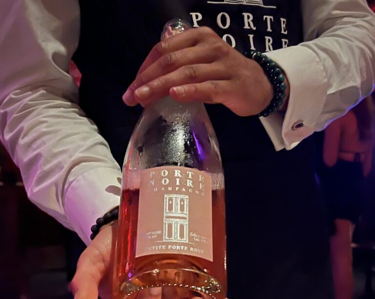 Idris Elba celebrates launch of his Porte Noire Rosé Champagne ...